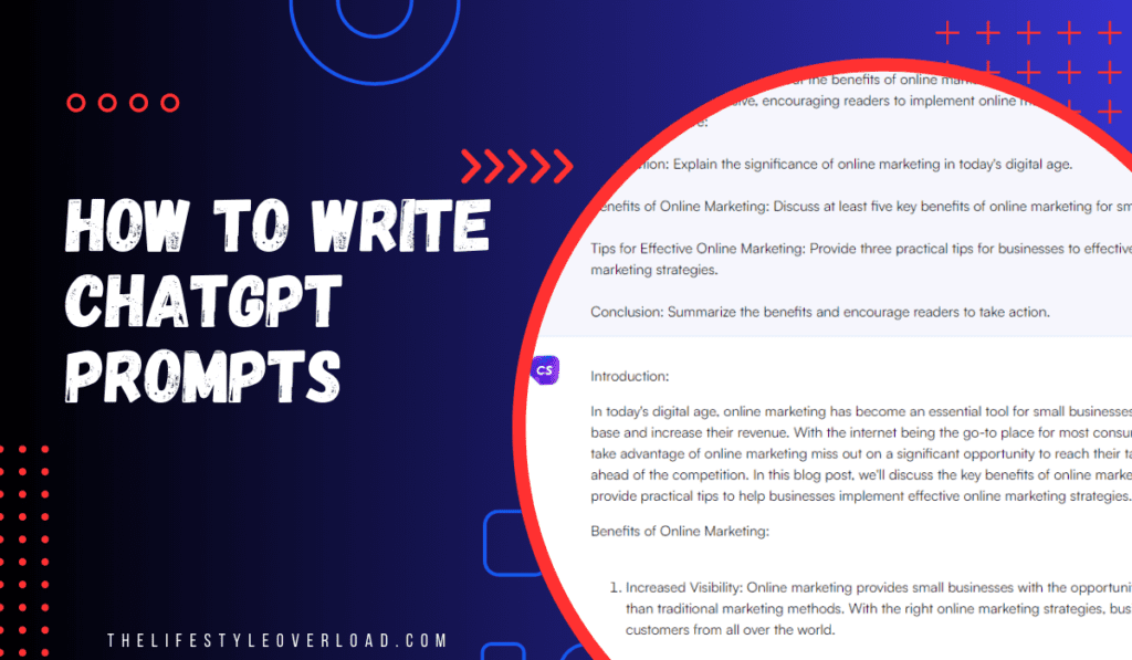 How To Write ChatGPT Prompts: A Complete Guide For 2023 How To Write ChatGPT Prompts: A Complete Guide For 2023